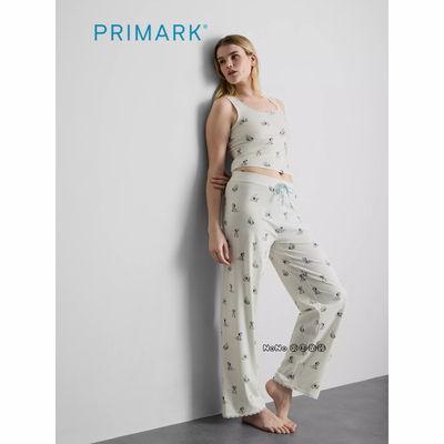 英国Primark女款成人大童101斑点小狗背心家居服睡衣长裤新款
