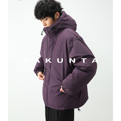 CKAUNTA蓬松重磅连帽羽绒服