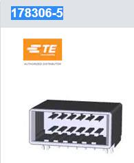 178306-5 线对板 TE 集管和线壳 HDR 12 POS R/A TIN DUAL
