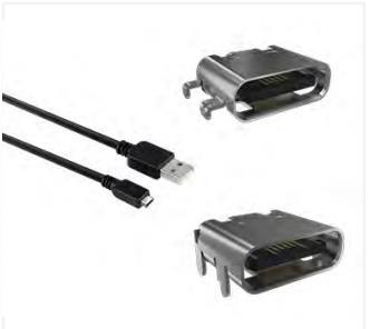 10155435-00011LF FCI USB TYPE C FEMALE R/A SMT 16PIN G/F