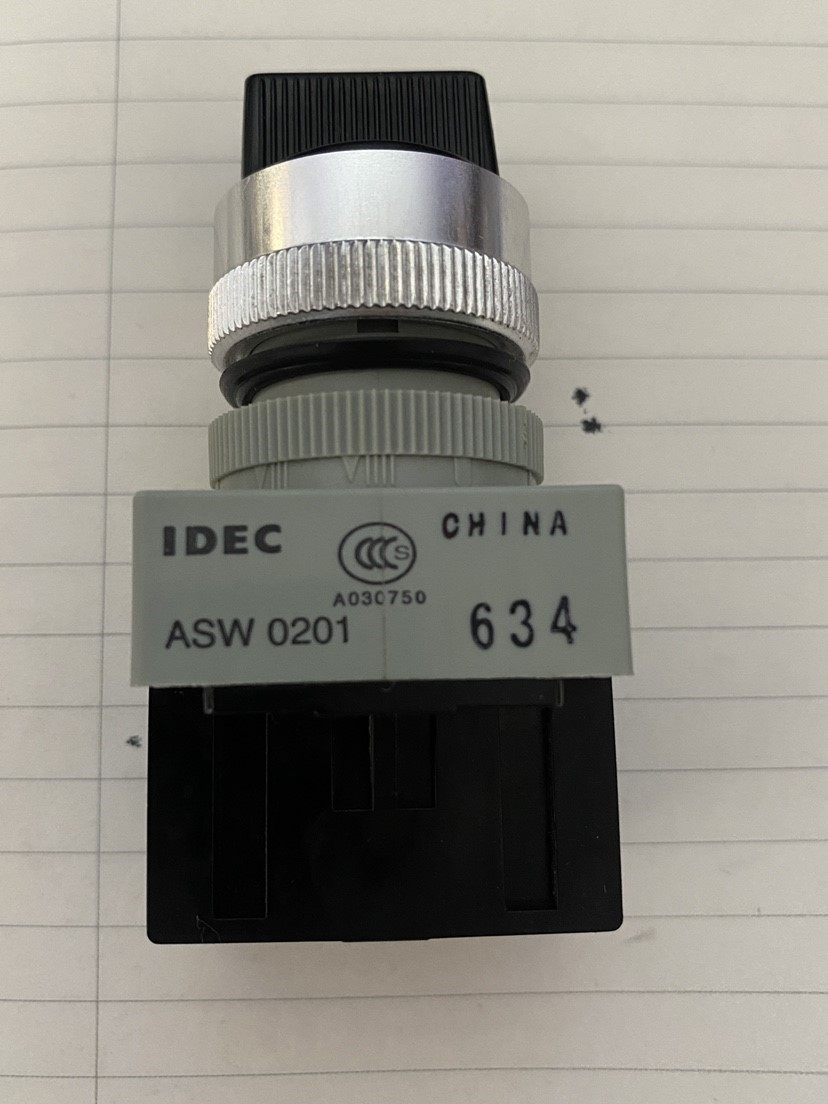 日本idec和泉旋钮开关ASW0201/ASW210 22mm开孔1NO 2档自锁 izumi_虎窝淘