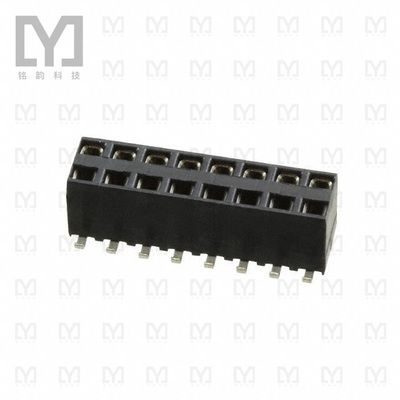 969973-8【CONN RCPT 16POS 0.1 GOLD SMD】