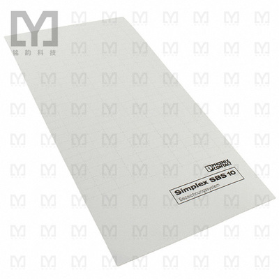 1007248【MARKER CARD UNPRINTED PLASTIC】