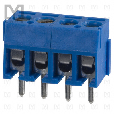 OSTTE040161【TERM BLK 4POS SIDE ENT 3.5MM PCB】