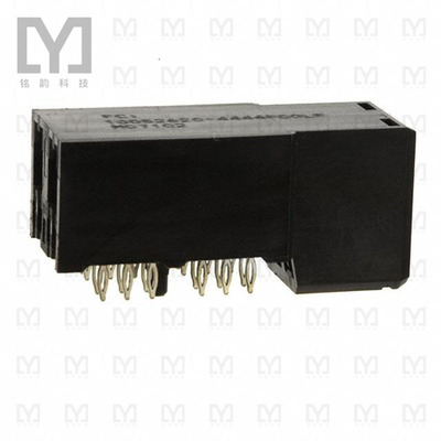 10052620-4444P00LF【CONN RCPT BLADE PWR 4POS EDGE MT】
