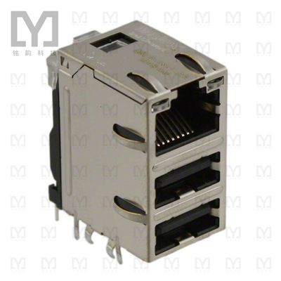 08C2-1X1T-03【CONN MAGJACK 1PORT 100 BASE-T】