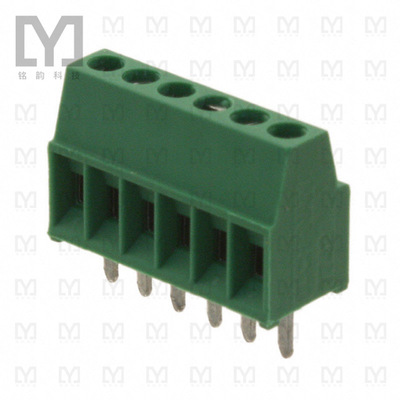 282834-6【TERM BLK 6P SIDE ENT 2.54MM PCB】