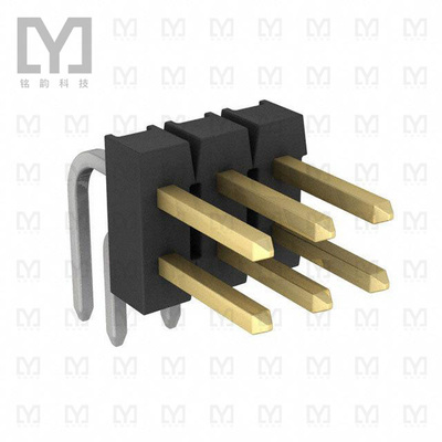 9-103801-0-03【CONN HEADER R/A 6POS 2.54MM】