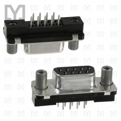 1-747150-4【CONN D-SUB RCPT 9POS VERT SOLDER】