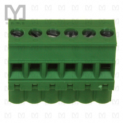 284040-6【TERM BLOCK PLUG 6POS 270DEG 5MM】