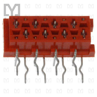 7-215460-8【CONN RCPT 8POS 0.1 TIN PCB R/A】