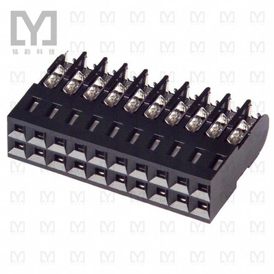 5-102393-8【CONN RCPT 20P IDC 26-30AWG GOLD】