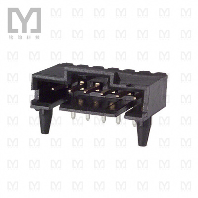 104361-5【CONN HEADER R/A 6POS 2.54MM】