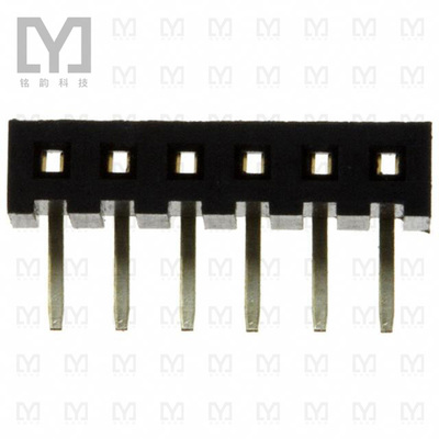 NPPN061FGGN-RC【CONN HDR 6POS 0.079 GOLD PCB R/A】