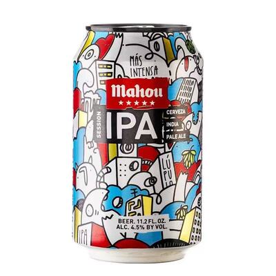 西班牙进口啤酒 mahou马傲社交型IPA听装啤酒330ml五星精酿啤酒