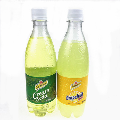 玉泉西柚忌廉汽水500ml*24支/箱