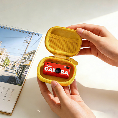 适用Charmera柯达1987保护套卡片机柯达硅胶套CCD保护壳肩带屏膜