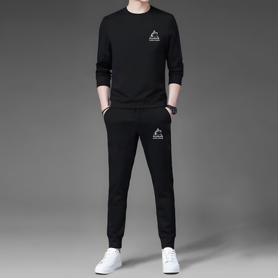 春秋加绒轻奢青少年休闲运动套装