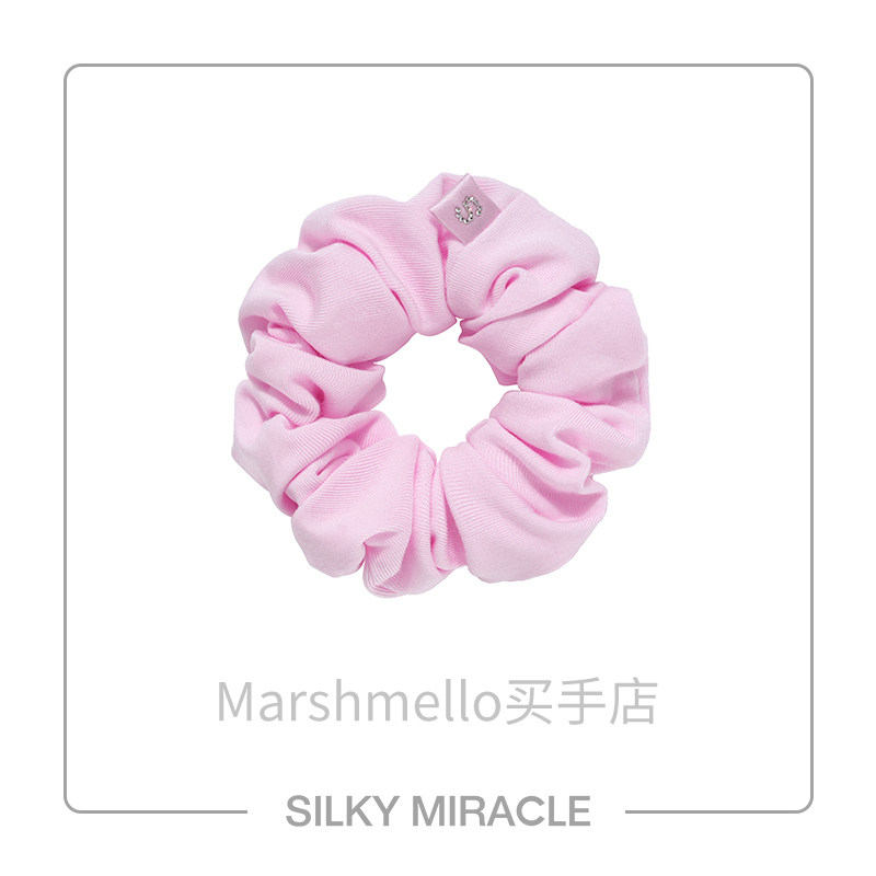 SILKY MIRACLE桑蚕丝发圈NUDE系列头花大肠发圈无痕不勒