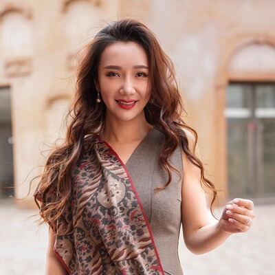 NagarNan-Pashmina mini小卡尼muffler定制手工kani那家楠披肩