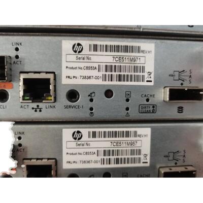 HP StorageWorks MSA 2040 6G 12G SAS C8S53A 738367-001带测报