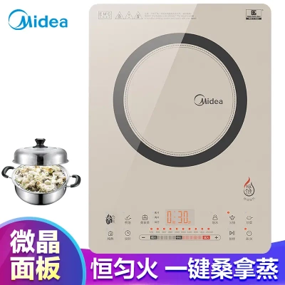 美的电磁炉超薄家用恒匀火多功能