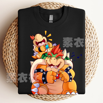 库巴二世酷霸王百搭T恤纯棉