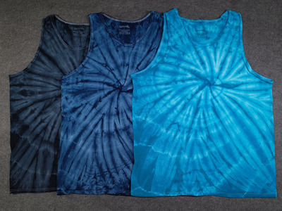 扎染背心tank纯棉进口服饰休闲