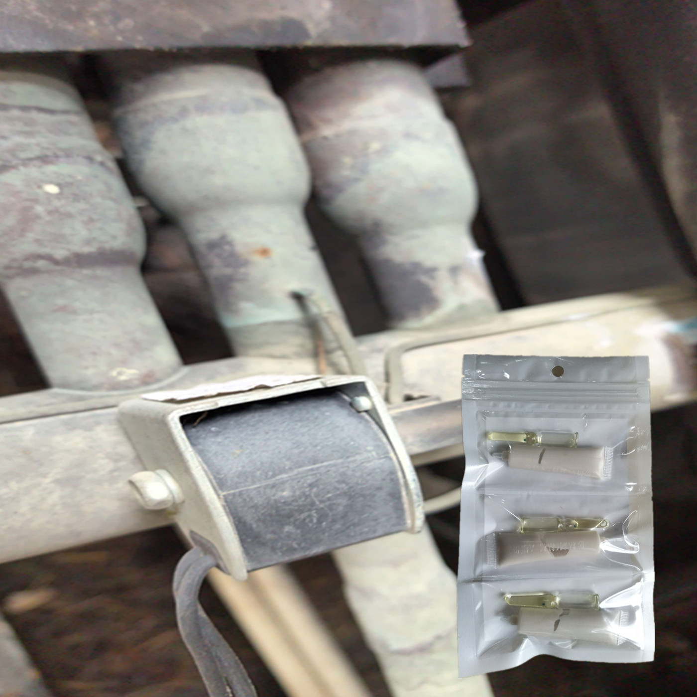 制冷铜管焊接头微渗漏修补胶空调蒸发器喇叭口漏氟耐高温免焊接胶