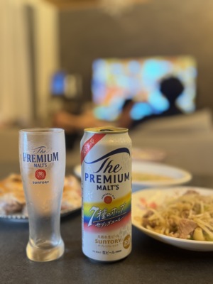 三得利万志啤酒杯水杯啤酒杯，中国产，拉格杯