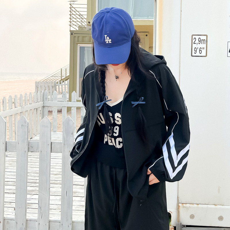 宽松休闲大码运动外套秋新款速干梭织瑜伽服跑步锻炼健身衣帽衫