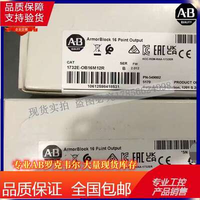 AB 1732E-OB16M12R  罗克韦尔 ArmorBlock系列 防护模块