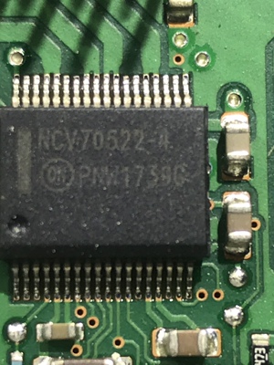 NCV70522-4 汽车电脑板易损IC芯片模块 贴片SOP 全新进口直拍