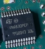 VNQ830PEP汽车电脑板驱动芯片