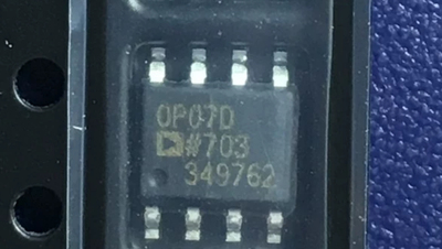 OP07D 汽车电脑板运算放大器芯片 贴片八脚