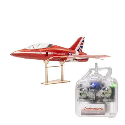 红箭 鹰式教练机 30mm 1s涵道 3通道固定翼航模 陀螺仪自稳全套