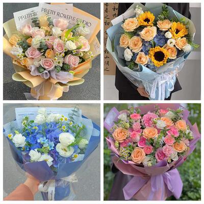 承德市承德县兴隆平泉滦平县同城鲜花店玫瑰向日葵绣球送朋友生日