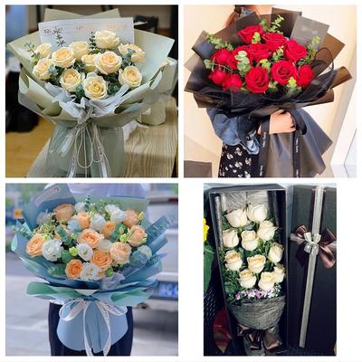 黑龙江七台河市茄子河区勃利县同城鲜花店订圣诞玫瑰送女朋友老婆