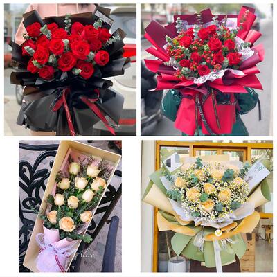 广东肇庆端州鼎湖高要区四会市同城鲜花店纪念日送玫瑰花女友生日