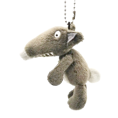 法国绘本梦想家沃夫小狼系列儿童卡通毛绒玩具迷你公仔钥匙链