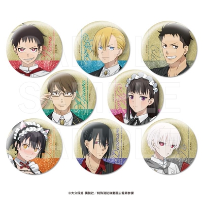 预售定金 EDITH 炎炎消防队 三 立绘 吧唧 徽章 盲包 日谷周边