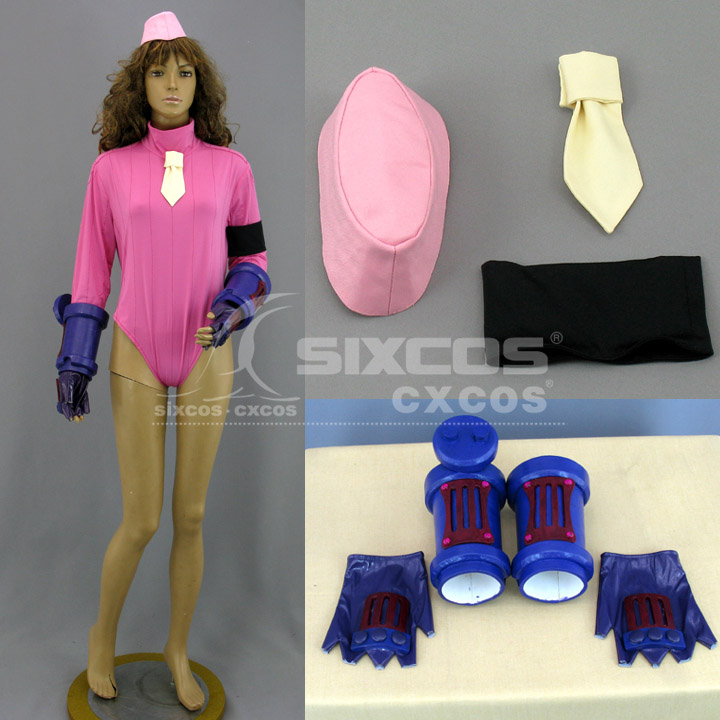 街头霸王-嘉米怀特 COS服定做 Pink Cammy Cosplay Costume