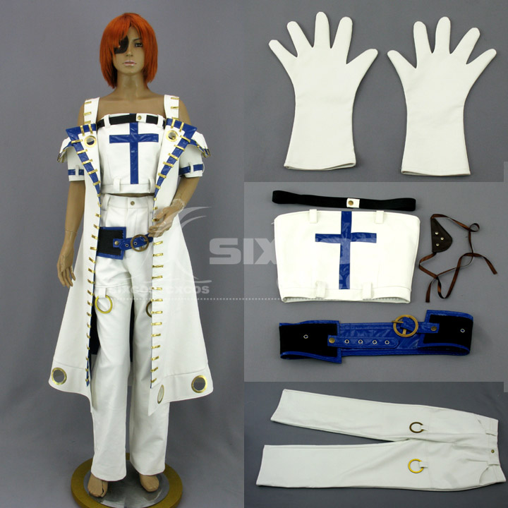 罪恶装备2-Sin COS服装定做 GuiltyGear-Sin Cosplay Costume