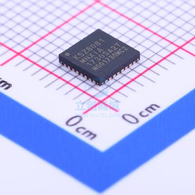 以太网芯片 KSZ8081MNXIA-TR MICROCHIP(美国微芯) QFN-32_5x5x05