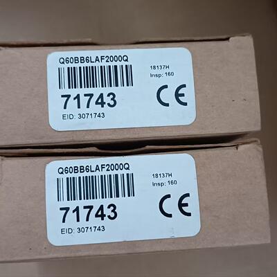 Q60BB6LAF2000Q 邦纳激光传感器 工控自动化配件议价维修