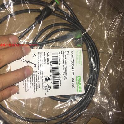 全新 MURR 穆尓连接器 3米线 7000-40321-6330300  现货84个