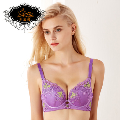 莎莲妮文胸有钢圈大罩杯