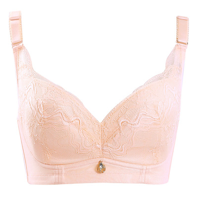 莎莲妮薄款无钢圈大码调整型文胸