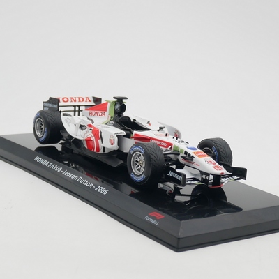 ixo 1:24 HONDA RA106 Jenson Button 2006巴顿本田F1方程式赛车