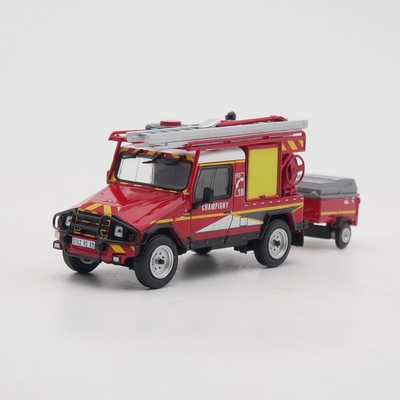 ixo 1:43 UMM Alter法国消防车合金汽车模型收藏玩具车